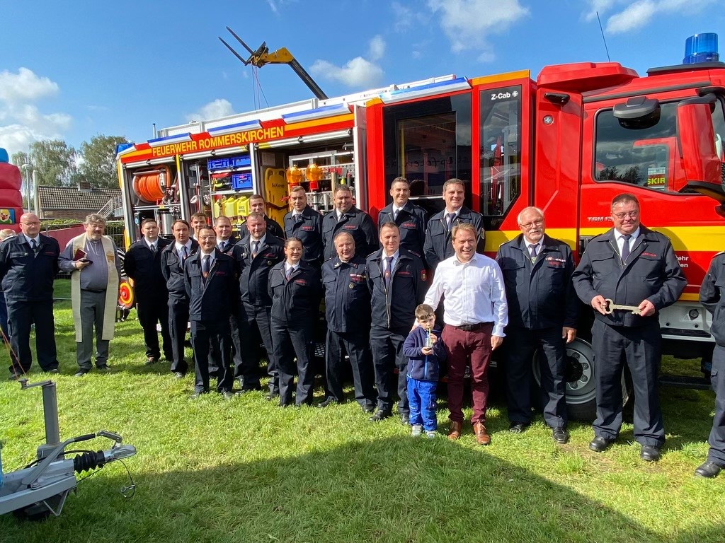 Neues HLF 10 für den Löschzug Rommerskirchen - Gemeinde Rommerskirchen