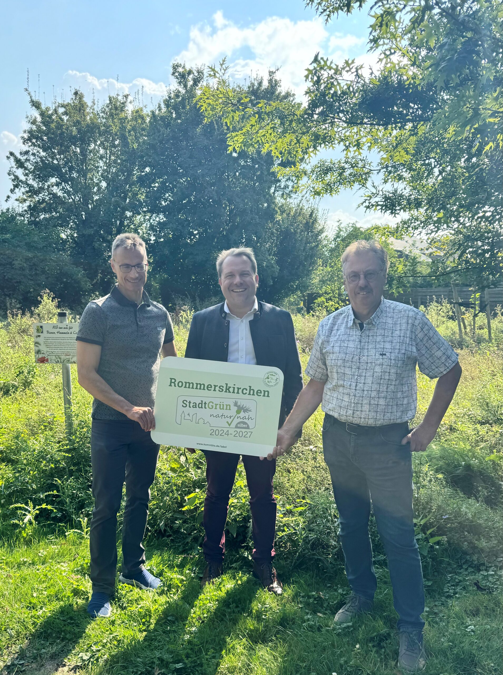 Gemeinde Rommerskirchen mit Label „StadtGrün naturnah“ ausgezeichnet ...